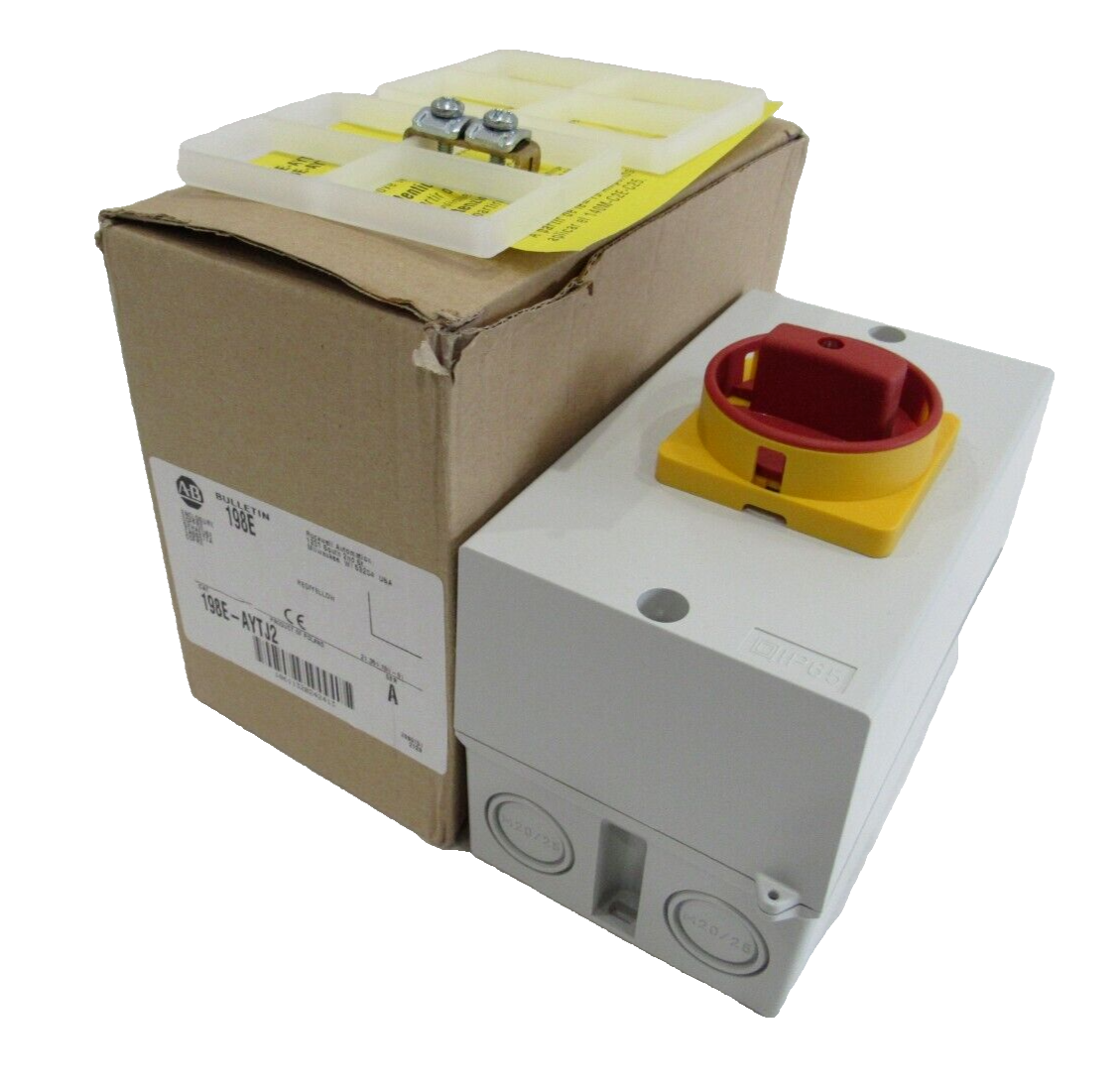 ALLEN BRADLEY 198E-AYTJ2 ENCLOSURE SERIES A 198EAYTJ2 NEW, SURPLUS - SB ...