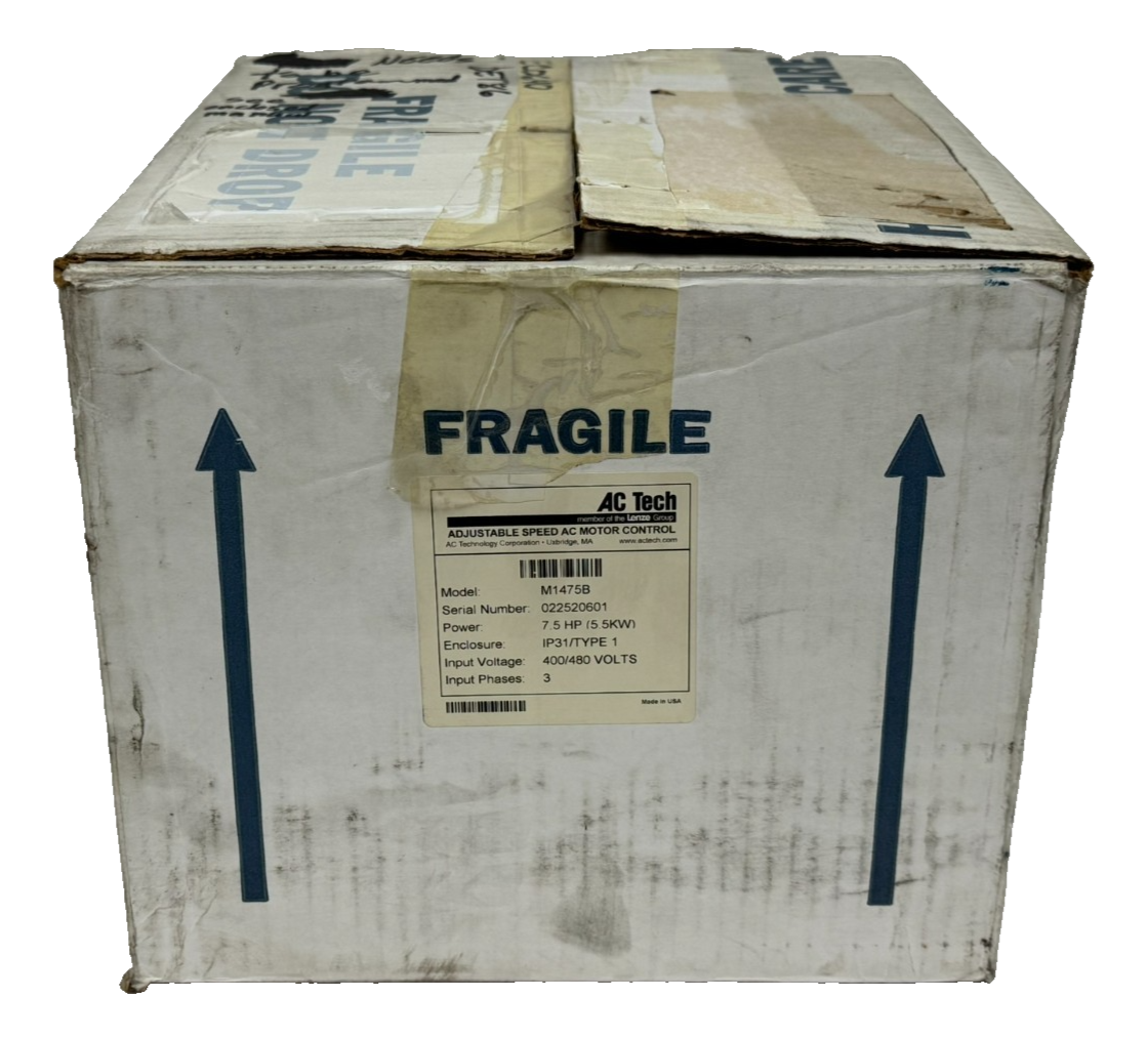 NEW AC TECH LENZE M1475B VARIABLE SPEED DRIVE 7.5HP - SB Industrial ...