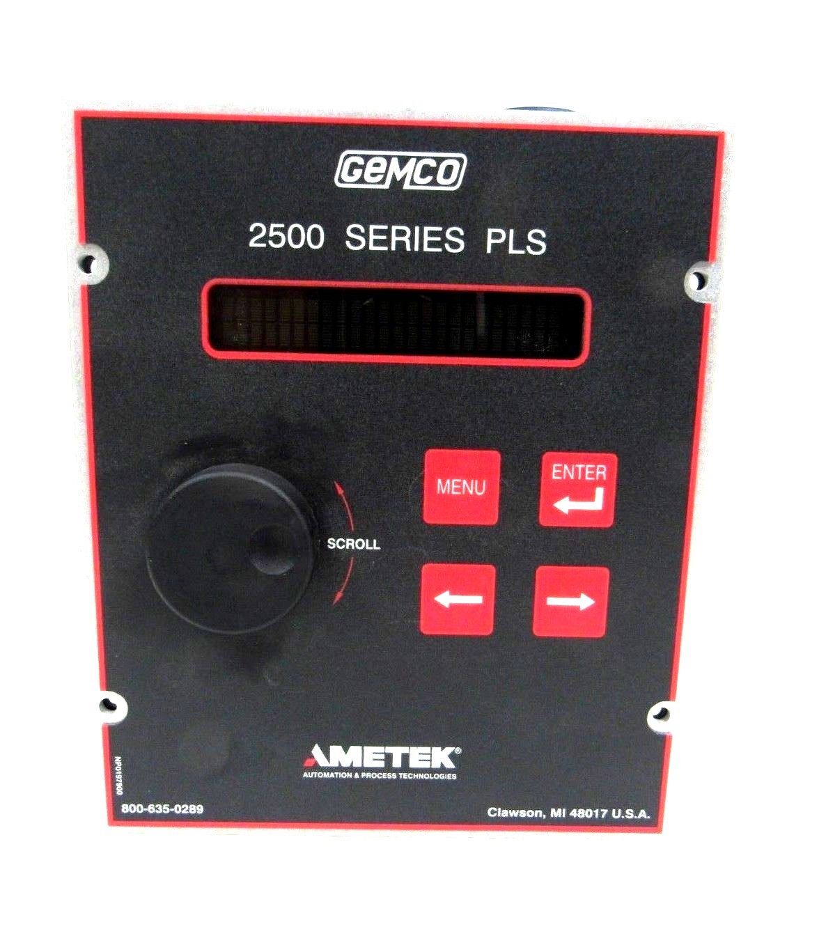 NEW AMETEK GEMCO 2500CFARA8A0DXX PROGRAMMABLE LIMIT SWITCH 2500 SERIES ...