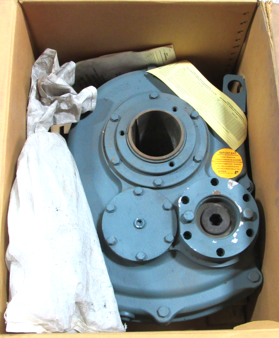 NEW DODGE 246520 REDUCER 6B TAPER HXT625T TXT6A 25.13:1 - SB Industrial ...