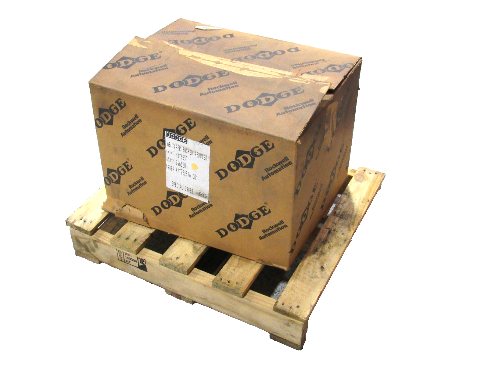 NEW DODGE 246520 REDUCER 6B TAPER HXT625T TXT6A 25.13:1 - SB Industrial ...