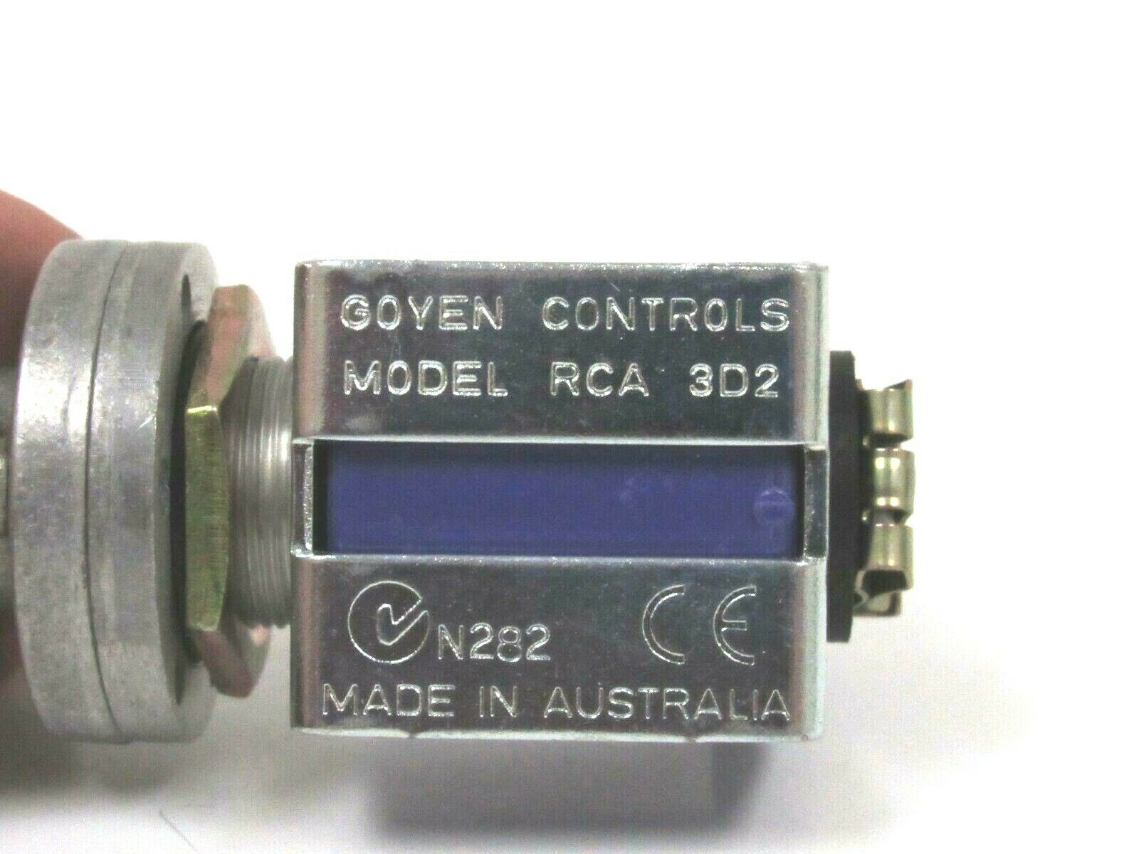 NEW GOYEN CONTROLS RCA-3D2 SOLENOID VALVE RCA3D2 - SB Industrial Supply ...