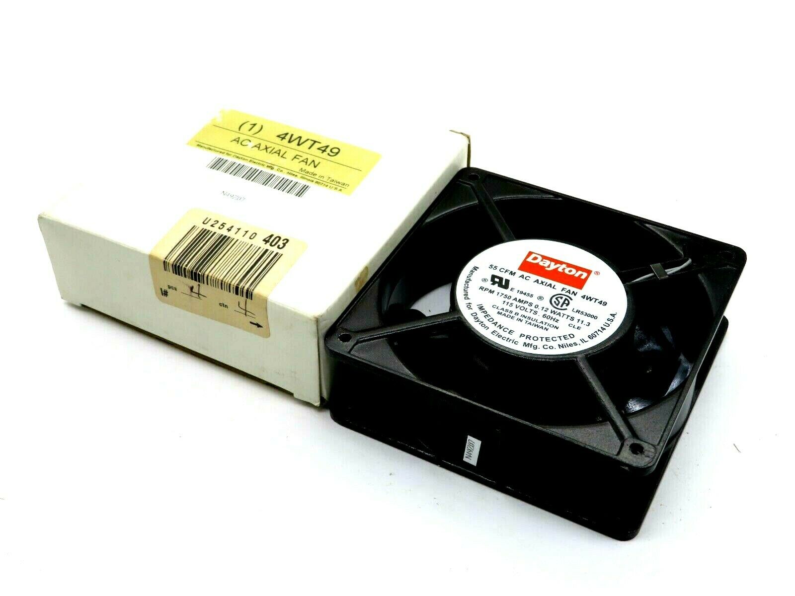 NEW GRAINGER DAYTON 4WT49 AC AXIAL FAN - SB Industrial Supply, Inc.