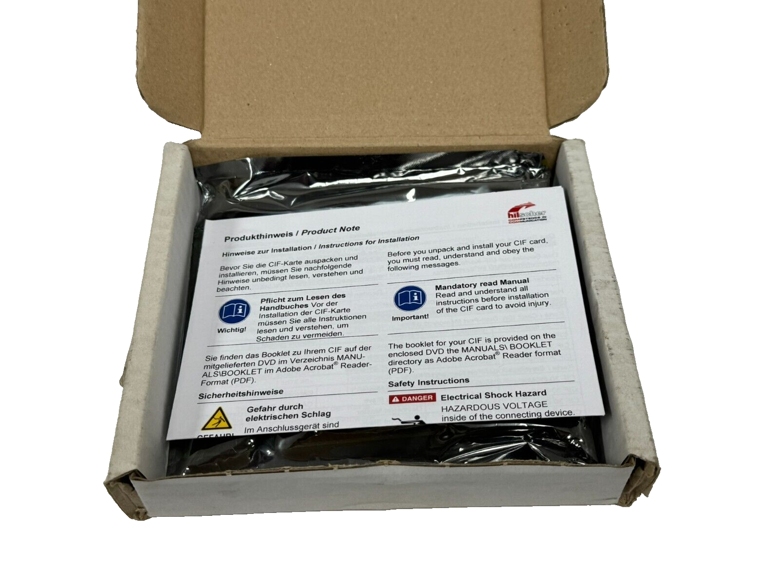 NEW HILSCHER CIF30-PB PROFIBUS DP-MASTER CARD 1030.400 PB V01.213 ...