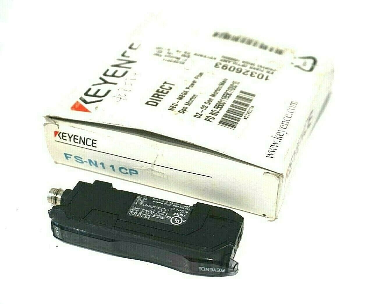 NEW KEYENCE FS-N11CP FIBER OPTIC AMPLIFIER FSN11CP - SB Industrial ...