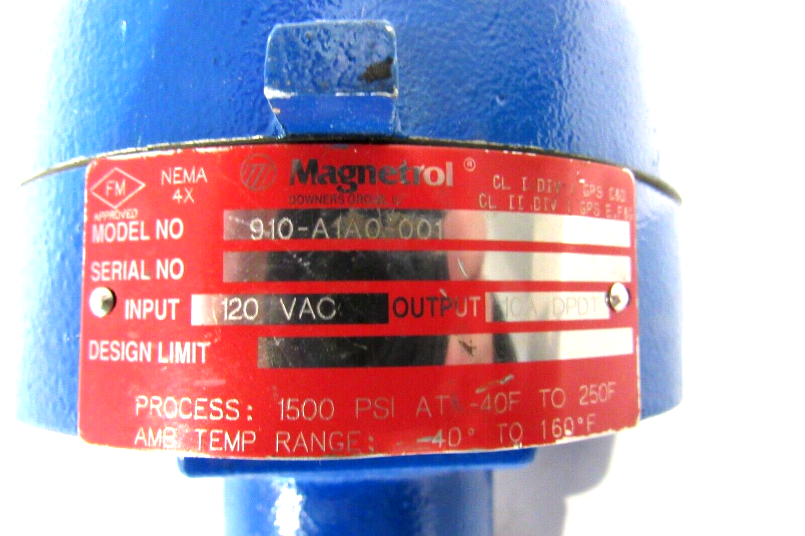 NEW MAGNETROL 910-A1A0-001 LEVEL SWITCH 910A1A0001 - SB Industrial ...