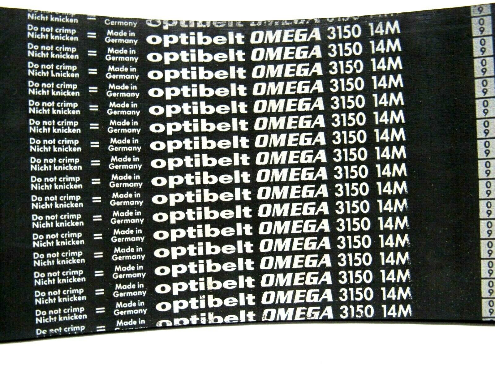 NEW OPTIBELT OMEGA 3150-14M TIMING BELT 315014M - SB Industrial Supply ...