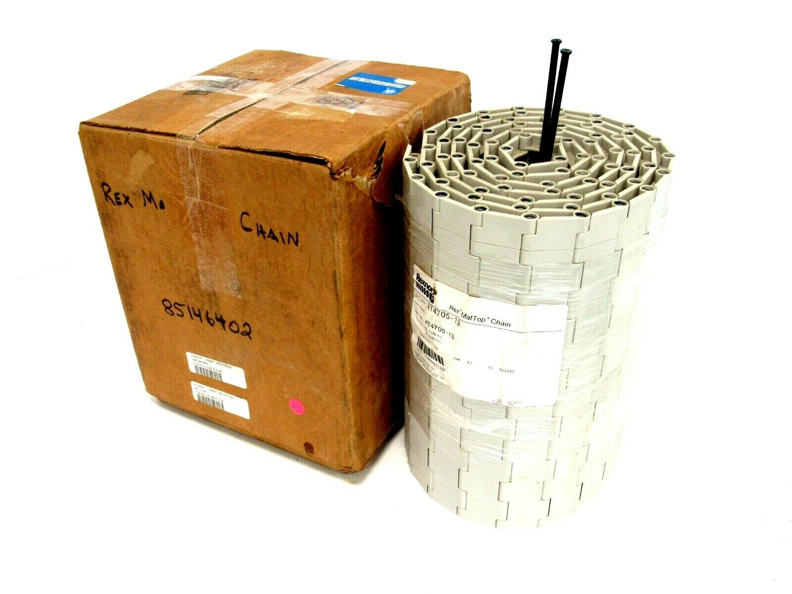 NEW REXNORD HT4705-13 MAT TOP CHAIN HT470513 10FT - SB Industrial ...