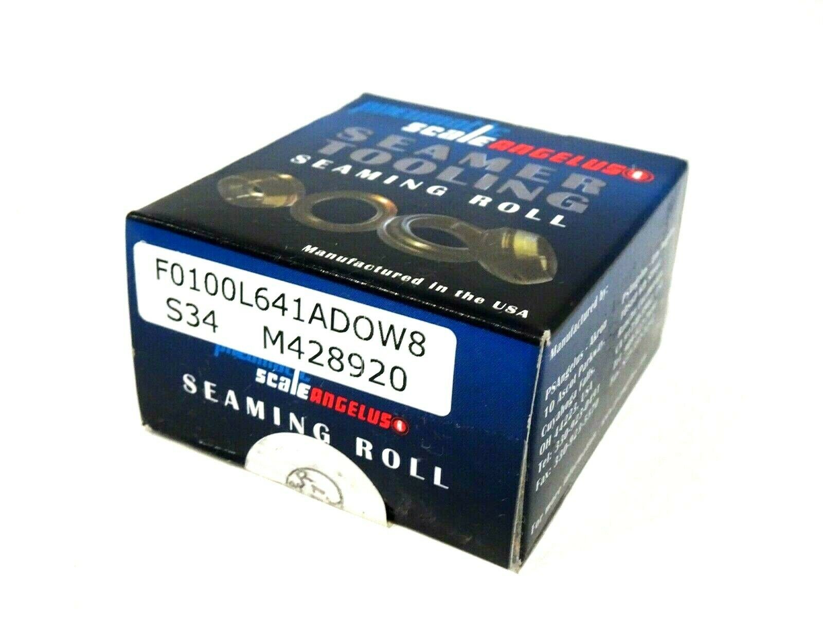 NEW SEALED PNEUMATIC SCALE ANGELUS F0100L641ADOW8 SEAMING ROLL S34 ...