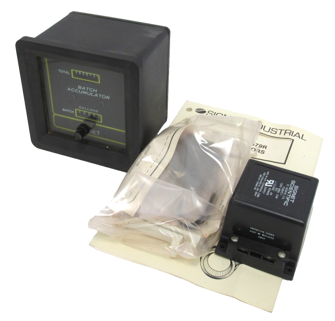 NEW SIGNET 57840 BATCH ACCUMULATOR/ FLOW METER GALLONS - SB Industrial ...