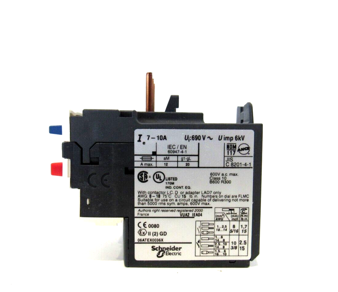 NEW TELEMECANIQUE LR3D14 OVERLOAD RELAY - SB Industrial Supply, Inc.