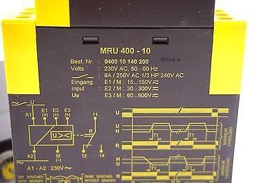 3 NEW EBERLE 0400-10-140-200 RELAY MRU-400-10 040010140200 MRU40010 ...