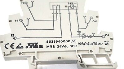 5 NEW WEIDMULLER 4060120000 RELAY MODULES RSS113024 - SB Industrial ...
