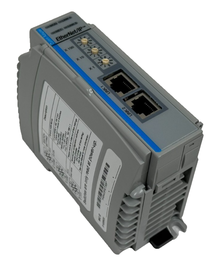 ALLEN BRADLEY 1769-AENTR COMPACTLOGIX ETHERNET/IP ADAPTER SER. UNUSED ...