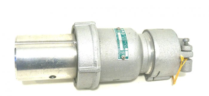 NEW APPLETON ACP1044D POWERLITE SERIES PLUG 4 POLE, 100A, 250VDC ...