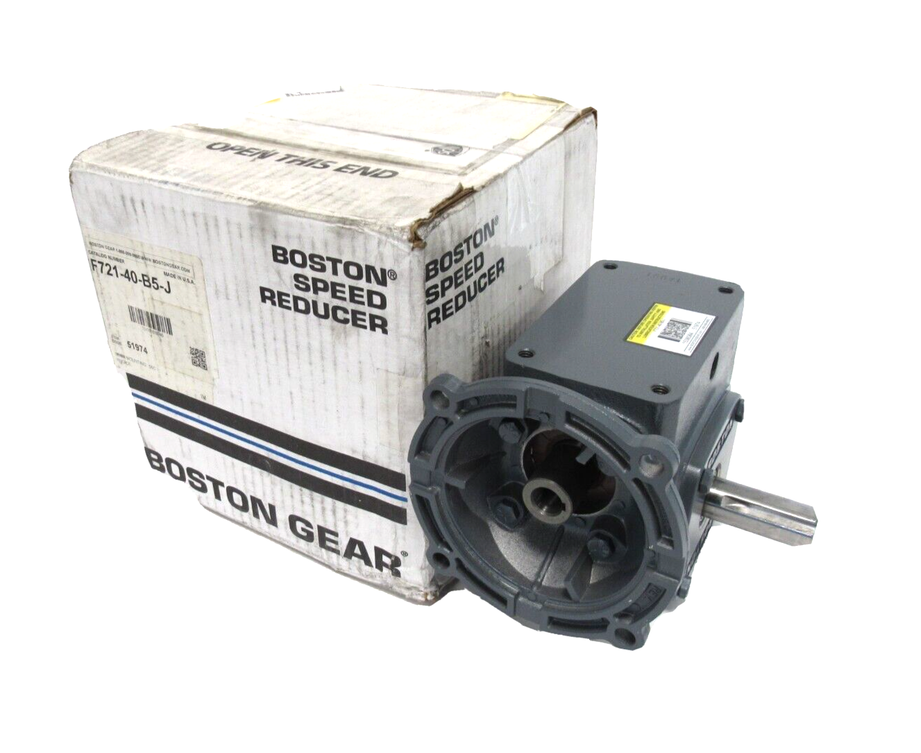 NEW BOSTON GEAR F721-40-B5-J GEAR REDUCER 40:1 F72140B5J - SB ...