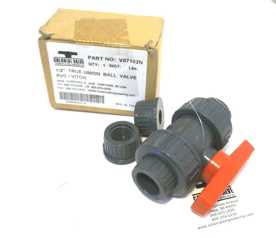 NEW COLONIAL ENGINEERING V07102N BALL VALVE V07102N - SB Industrial ...