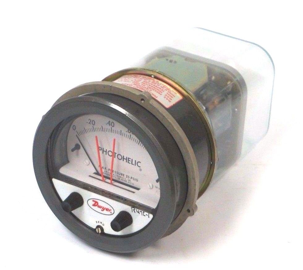 NEW DWYER PHOTOHELIC 3001-R47C-1 PRESSURE SWITCH 3001R47C1 - SB ...