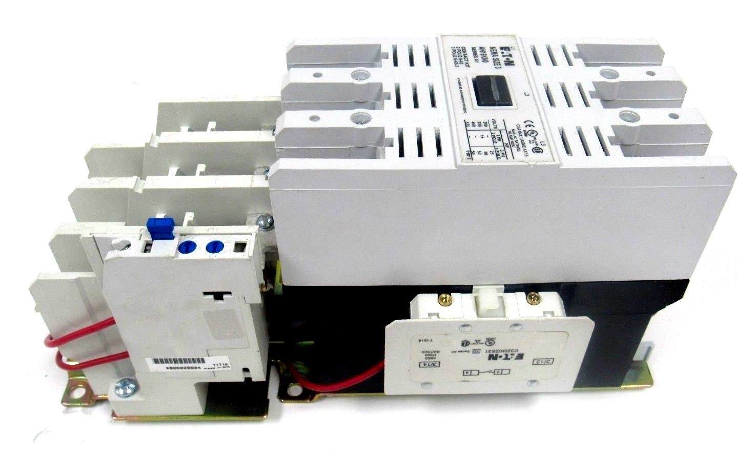 NEW EATON AN16KN0 STARTER SIZE 3 90A 3 POLE - SB Industrial Supply, Inc.