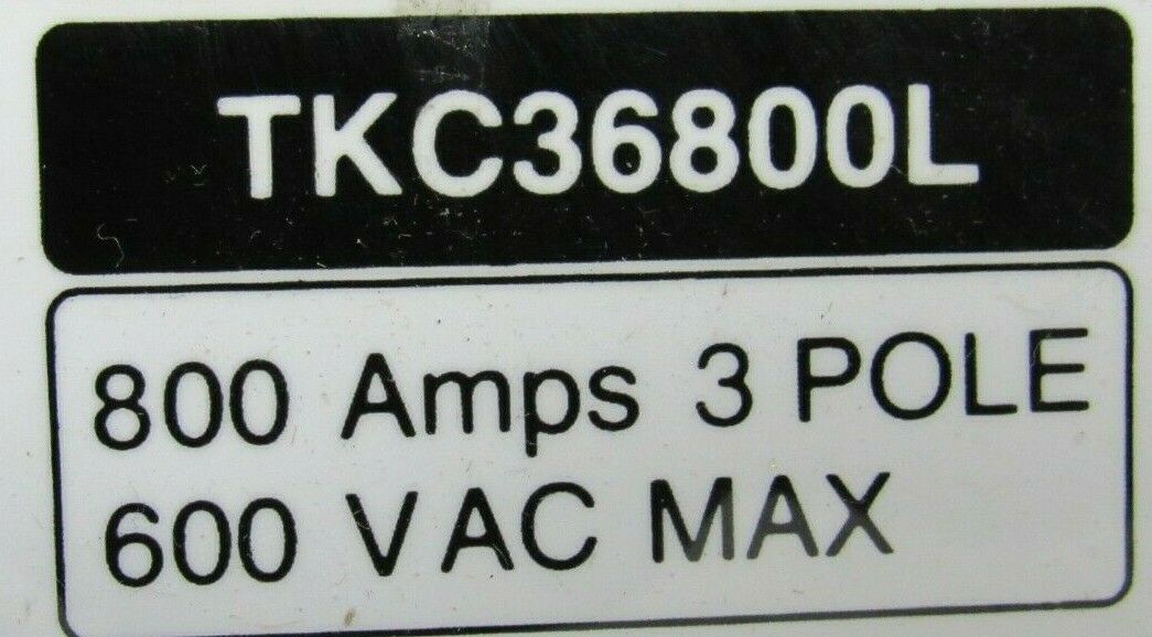 NEW GENERAL ELECTRIC TKC36800L CIRCUIT BREAKER 800A 3P - SB Industrial ...