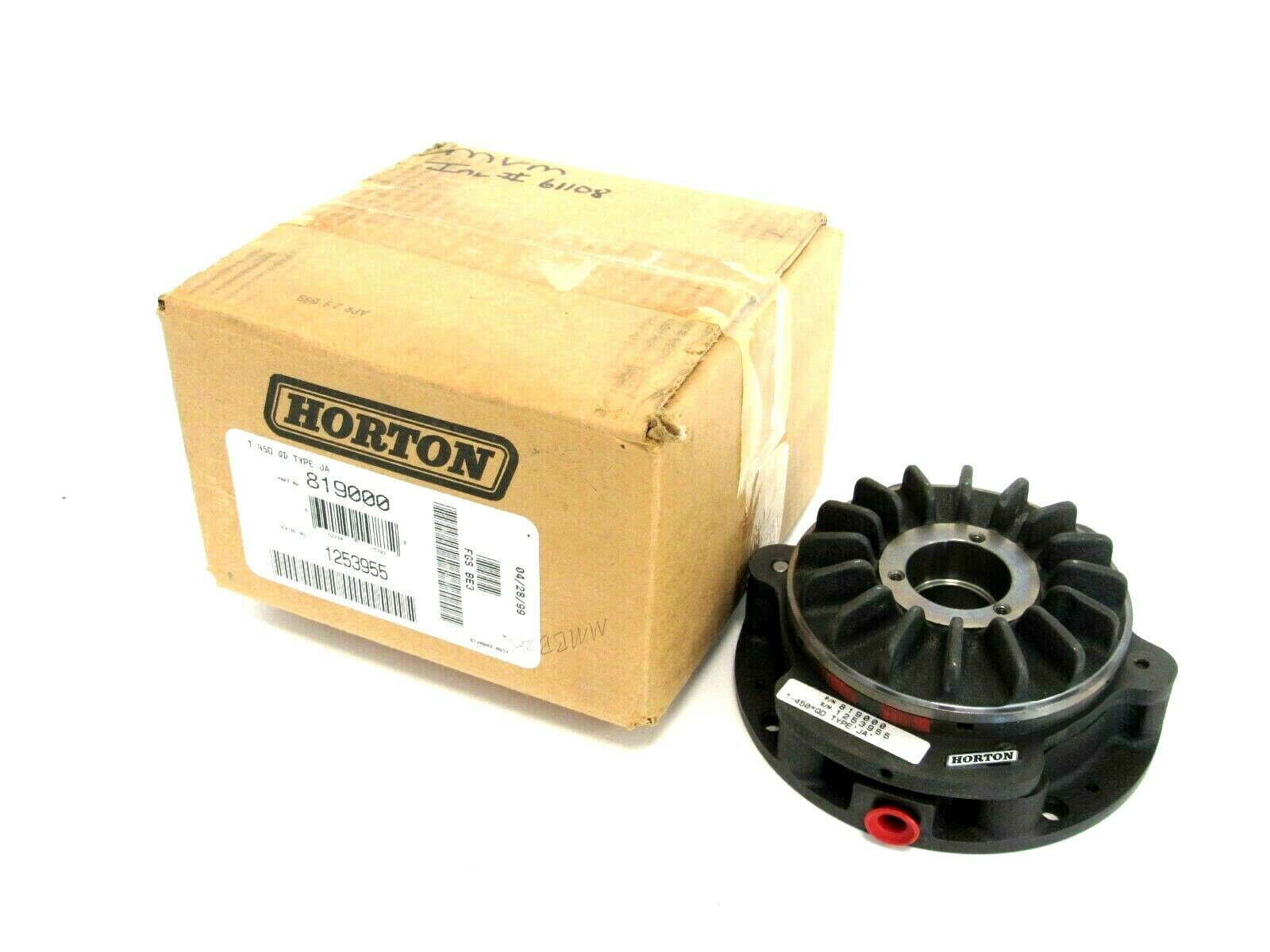 NEW HORTON 819000 PNEUMATIC CLUTCH BRAKE T-450*QD TYPE JA - SB ...