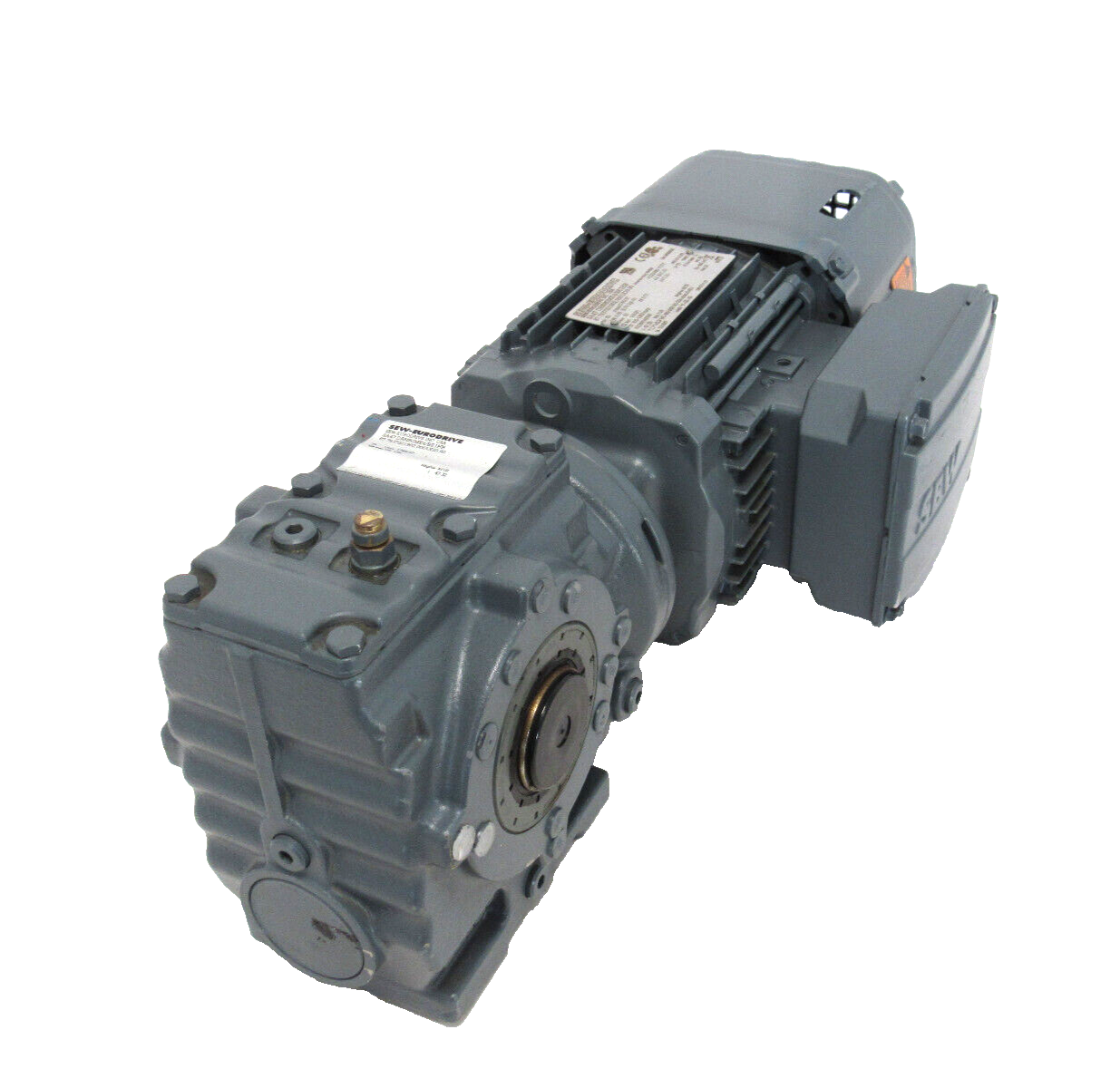 NEW SEW EURODRIVE SA47 DRN80MK4/BE1HR GEARMOTOR 47.32 230/460V ...