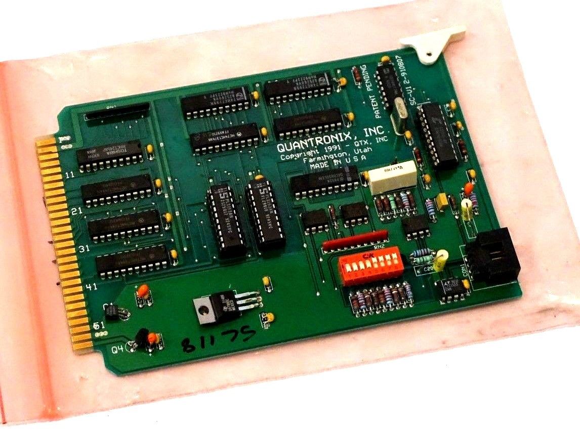QUANTRONIX SC-V1 2-910807 SCAN BOARD SCV12910807 - SB Industrial Supply ...