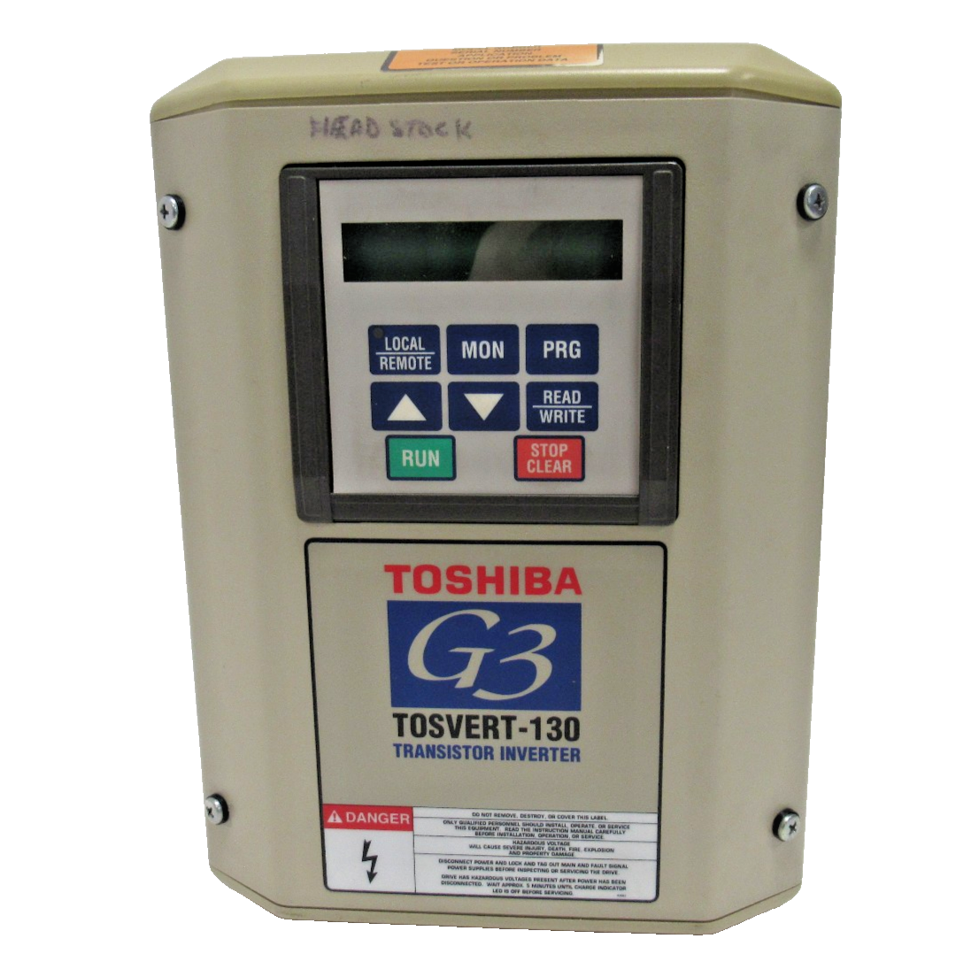 USED TOSHIBA VT130G3U2025 TRANSISTOR INVERTER G3 TOSVERT-130 2HP - SB ...