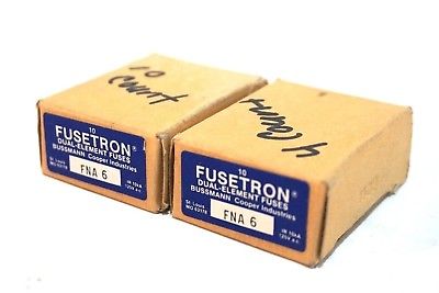 14 NEW FUSETRON FNA-6 FUSES FNA6 – SB Industrial Supply, Inc.