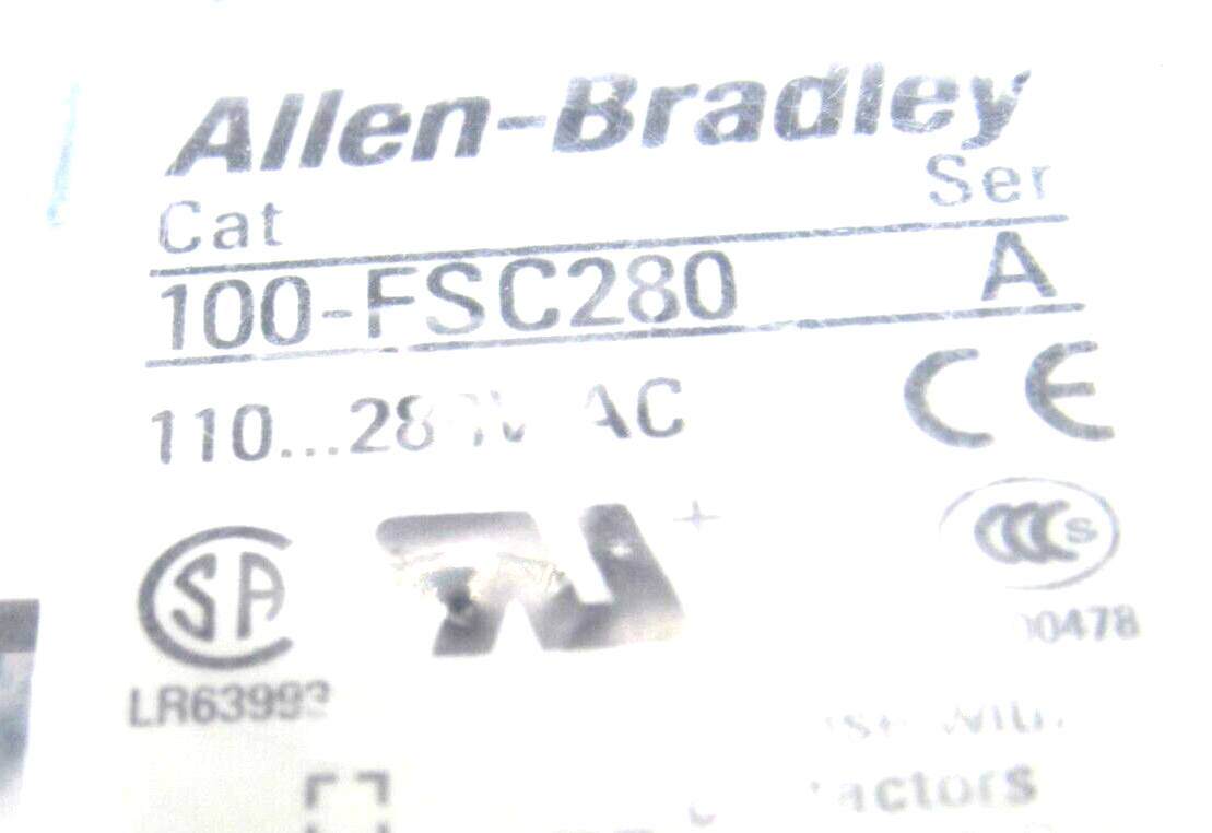 LOT OF 3 ALLLEN BRADLEY 100-FSC280 SURGE SUPPRESSOR 100FSC280 NEW ...