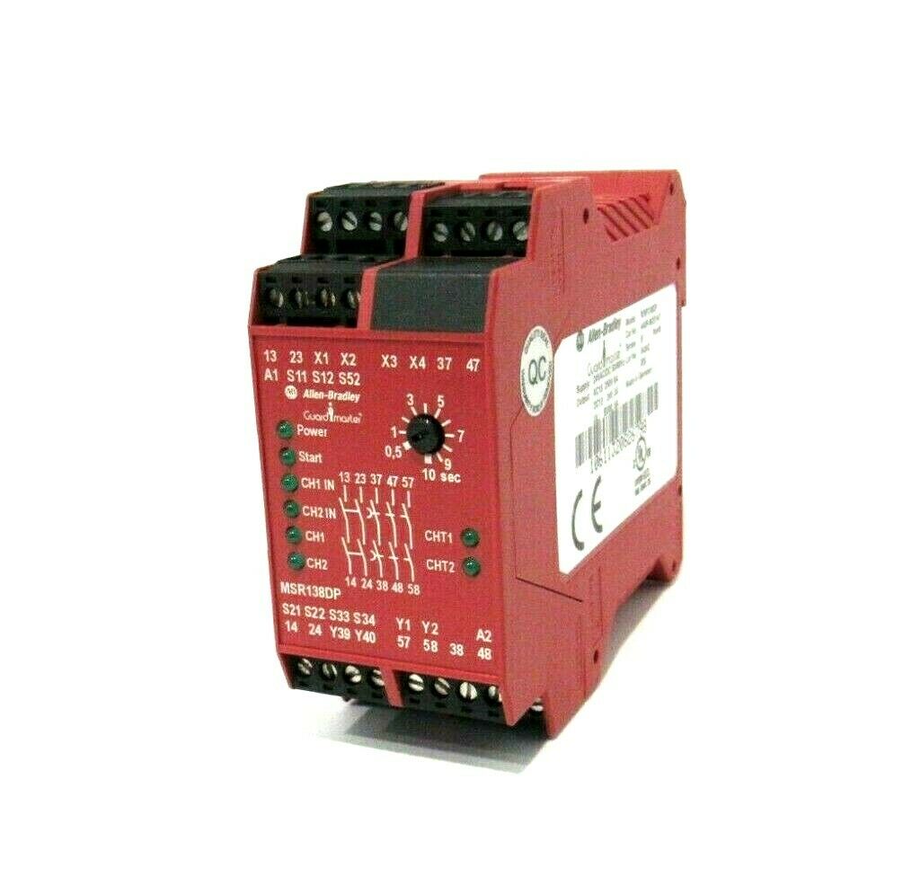 NEW ALLEN BRADLEY 440R-M23147 SAFETY RELAY SER.B MRS138DP 440RM23147 ...