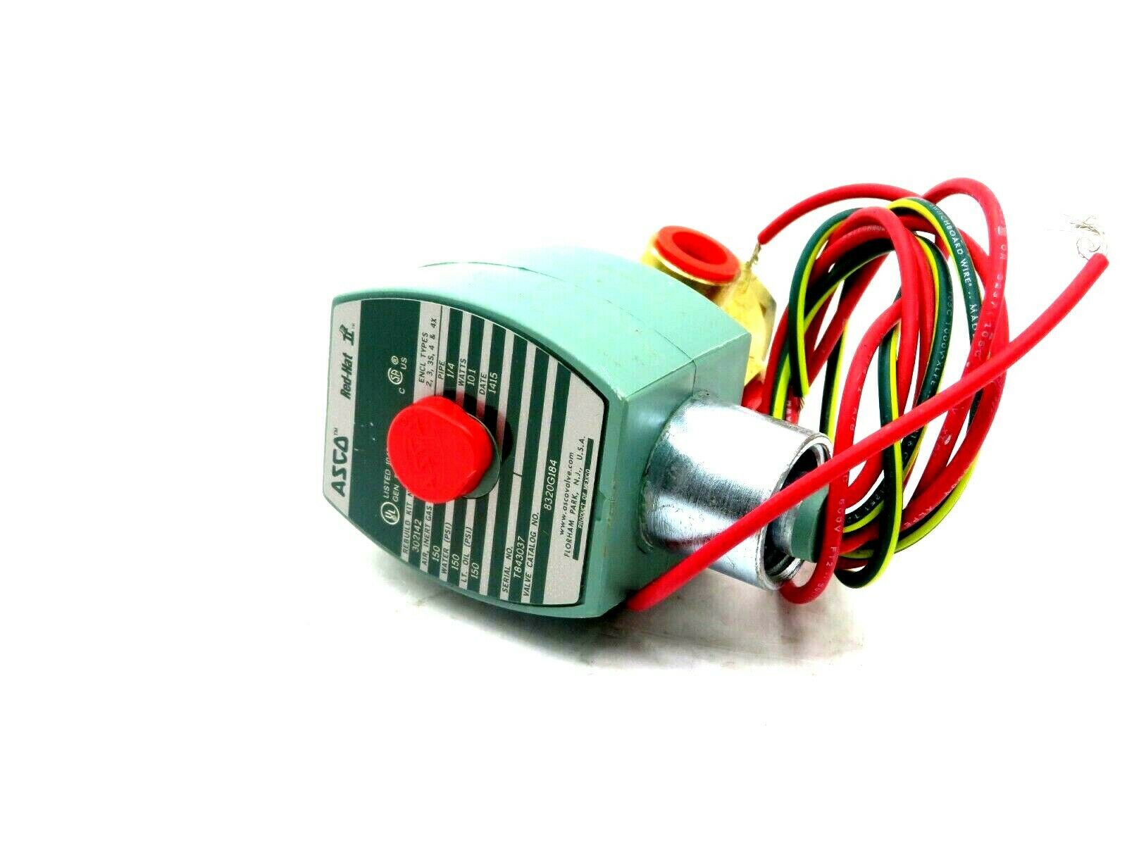 NEW ASCO 8320G184 SOLENOID VALVE - SB Industrial Supply, Inc.