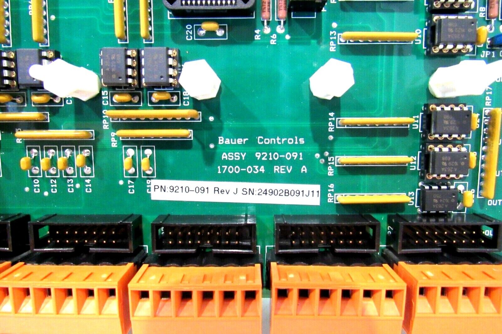 NEW BAUER CONTROLS 9210-091 HALL EFFECT BOARD 1700-034 9210091 - SB ...