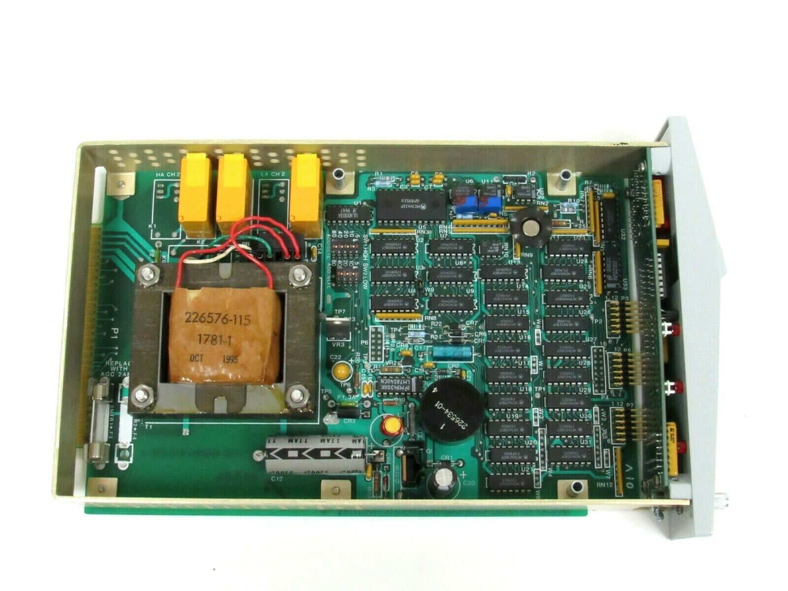 NEW DET TRONICS 226550-001 MODEL 1000 GAS DETECTION CONTROL BOARD - SB ...