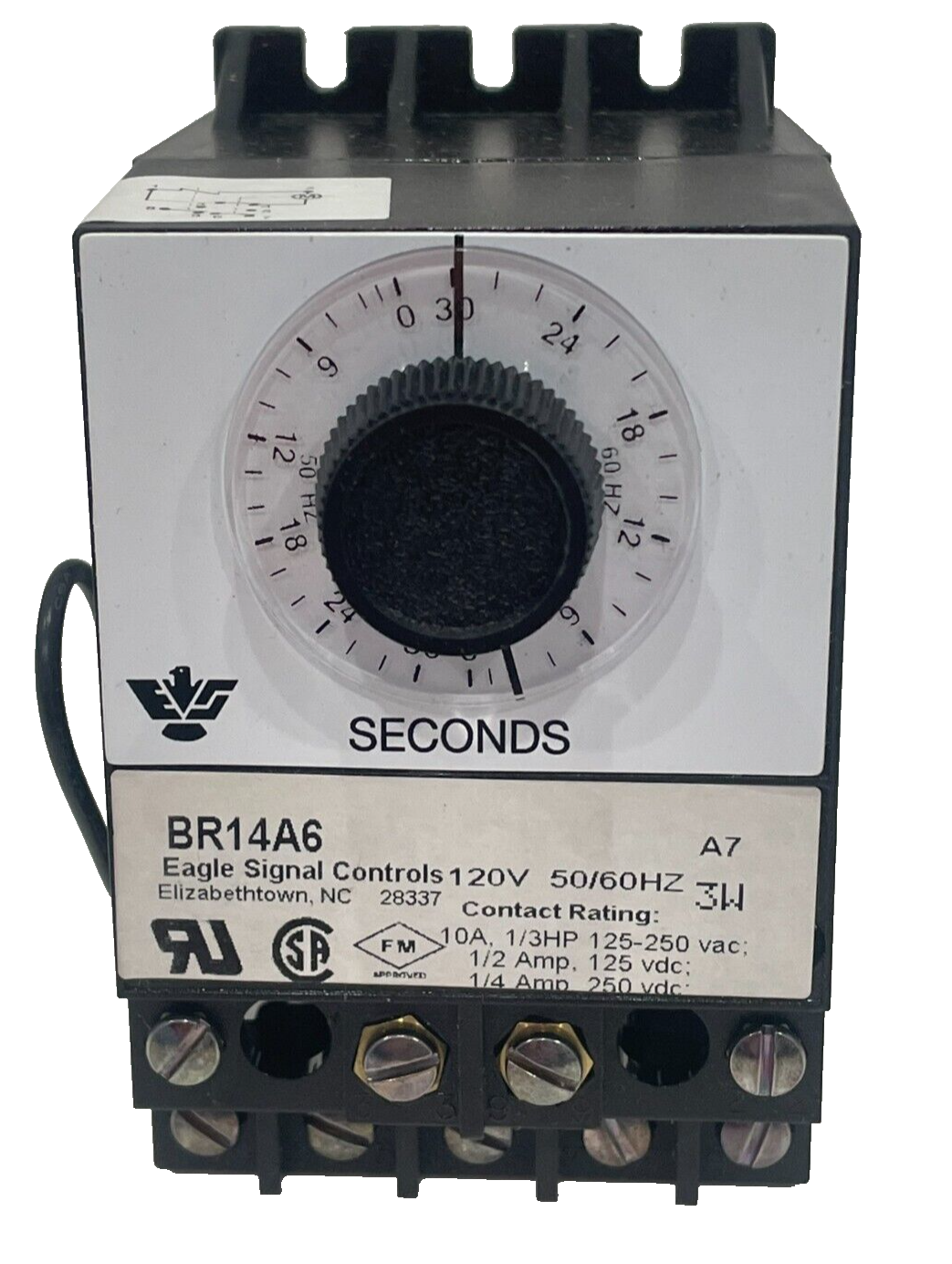 NEW EAGLE SIGNAL CONTROLS BR14A6 TIMER 120V 50/60HZ - SB Industrial ...