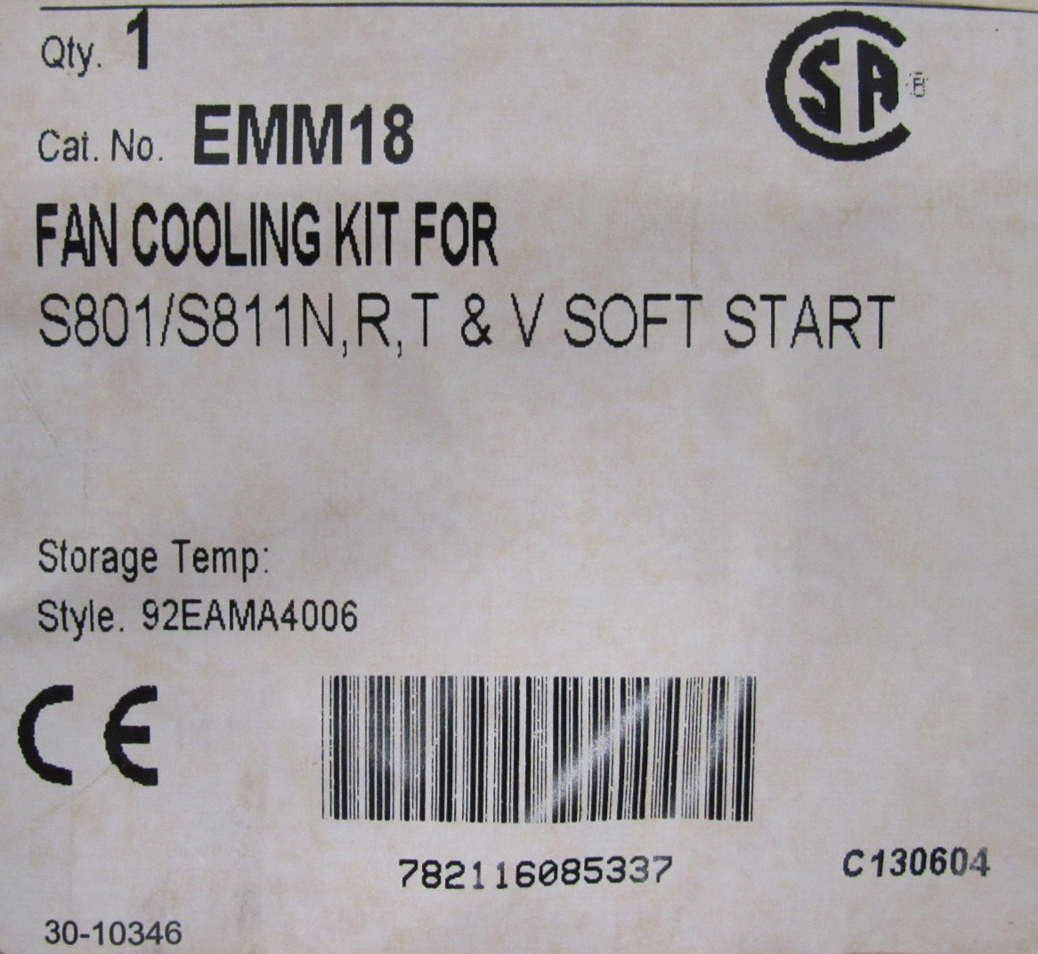 NEW EATON EMM18 COOLING FAN 92EAMA4006 - SB Industrial Supply, Inc.