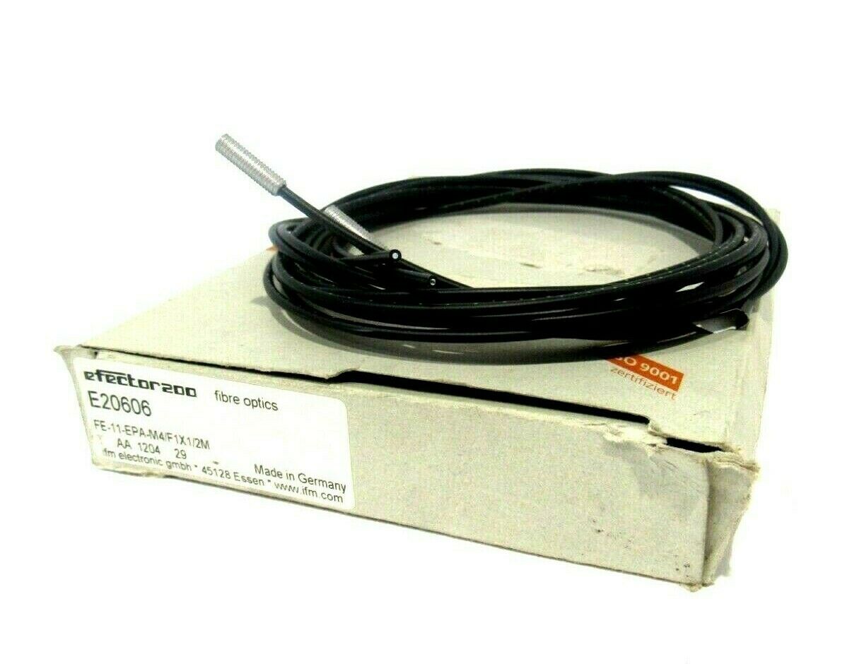 NEW EFECTOR FE-11-EPA-M4/F1X1/2M FIBER OPTIC E20606 - SB Industrial ...