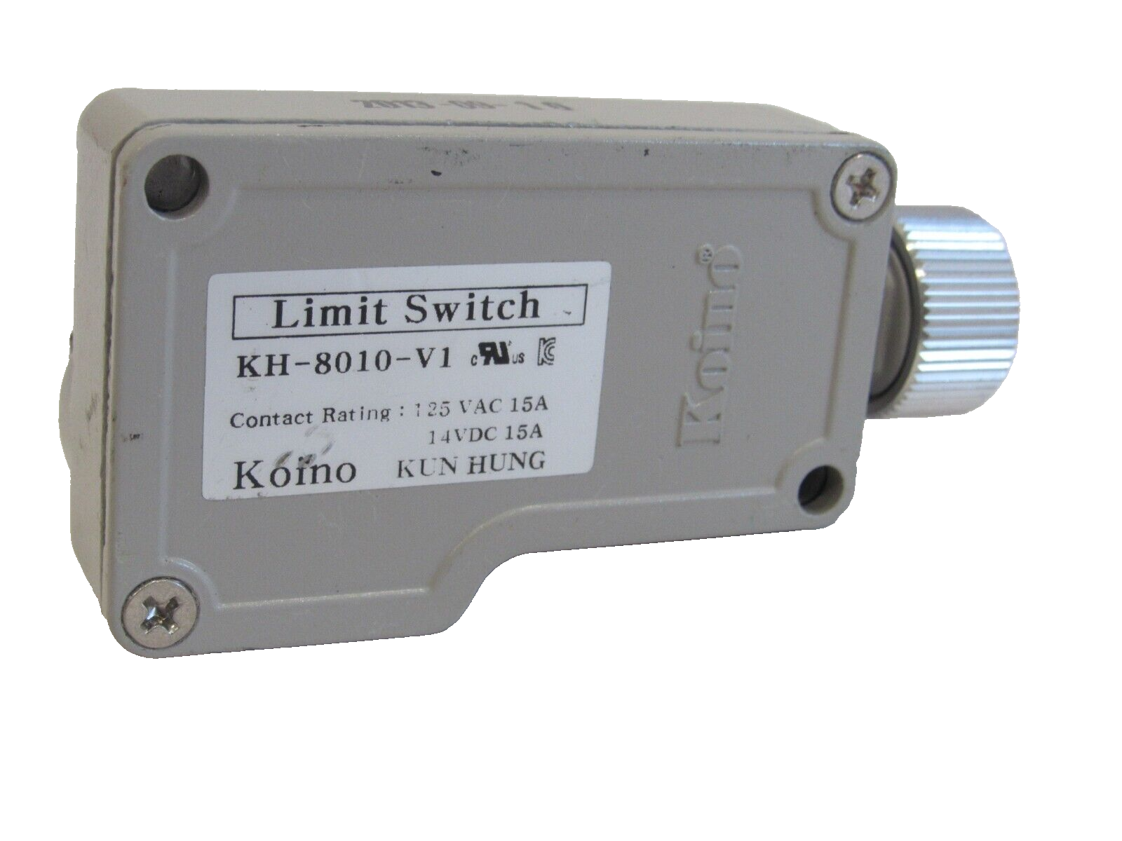 NEW KOINO KH-8010-V1 LIMIT SWITCH KH8010V1 - SB Industrial Supply, Inc.