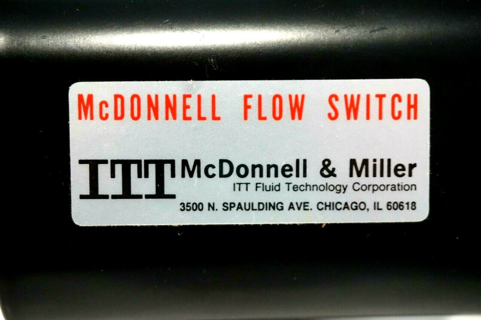 NEW MCDONNELL & MILLER FS6-1 FLOW SWITCH FS61 - SB Industrial Supply, Inc.