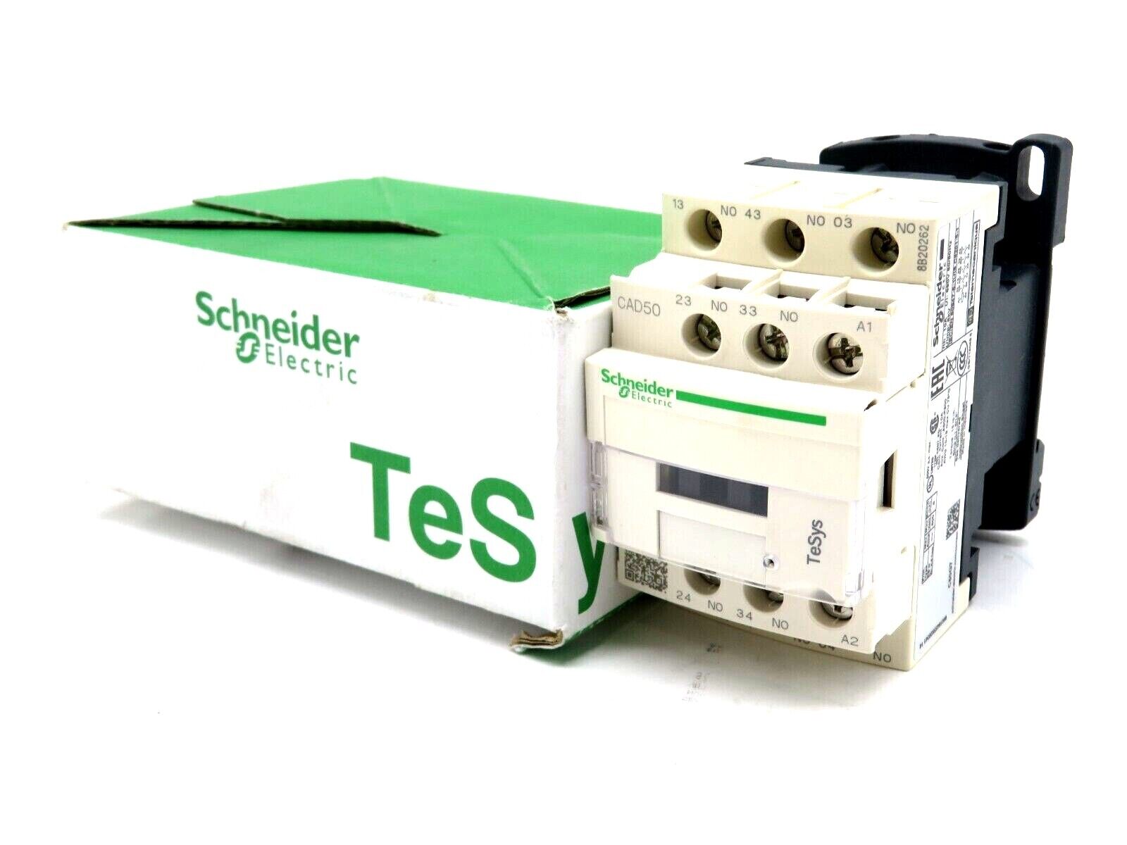 NEW SCHNEIDER ELECTRIC CAD50 RELAY - SB Industrial Supply, Inc.