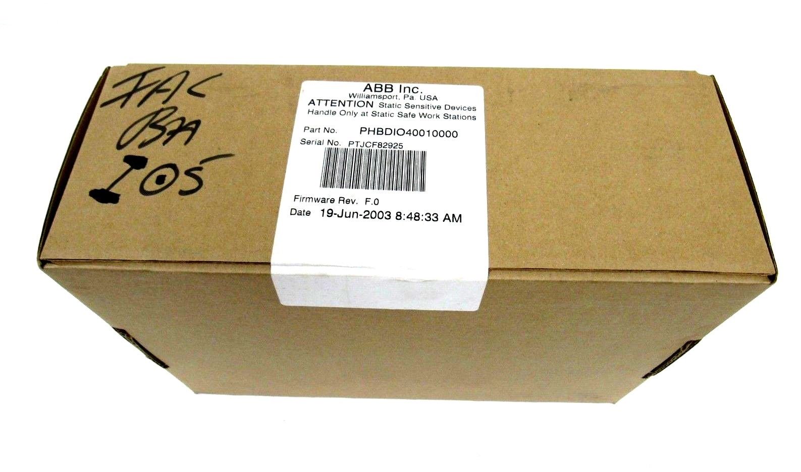 NEW SEALED ABB P-HB-DIO-40010000 HARMONY BLOCK MODULE PHBDIO40010000 ...