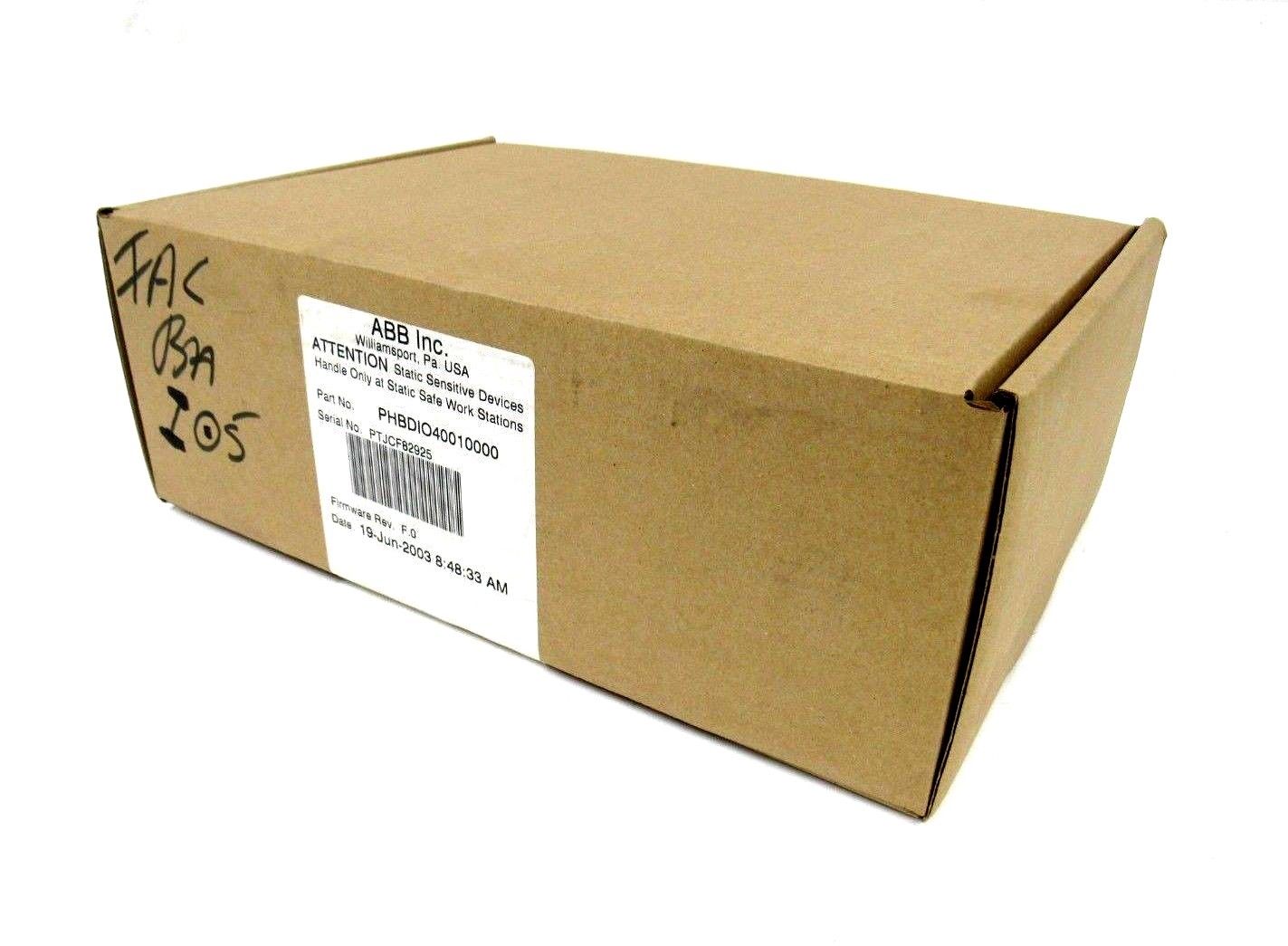 NEW SEALED ABB P-HB-DIO-40010000 HARMONY BLOCK MODULE PHBDIO40010000 ...