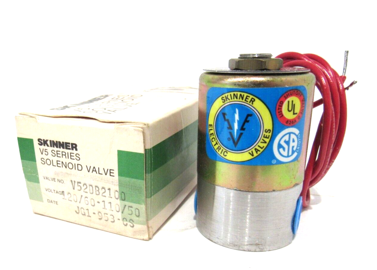 NEW SKINNER V52DB2100 SOLENOID VALVE - SB Industrial Supply, Inc.