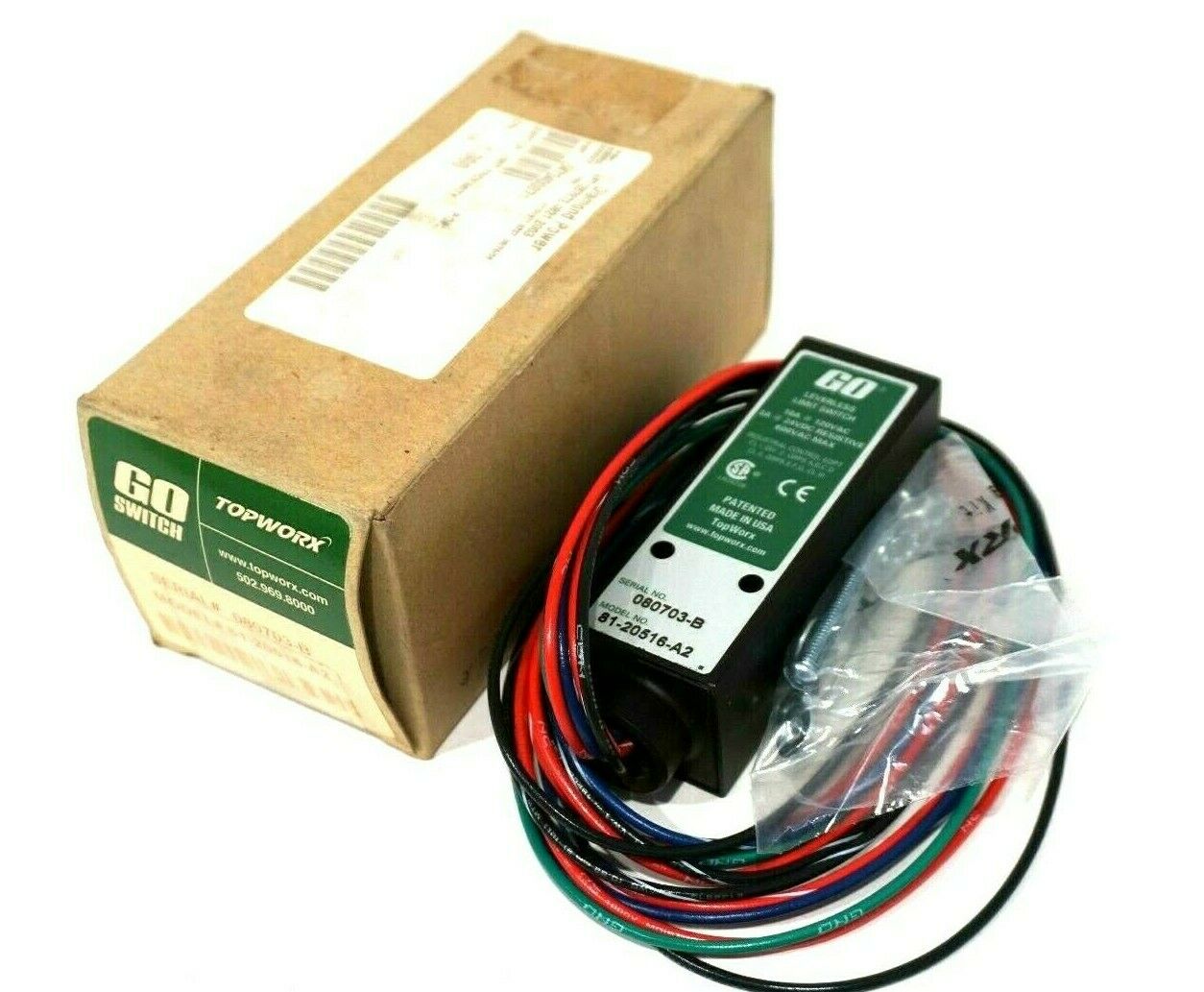 NEW TOPWORX 81-20516-A2 LIMIT SWITCH 8120516A2 - SB Industrial Supply, Inc.