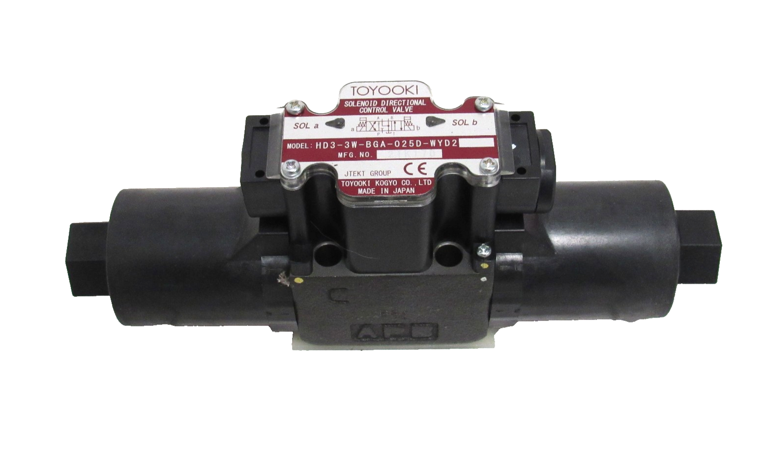 NEW TOYOOKI HD3-3W-BGA-025D-WYD2 SOLENOID VALVE HD33WBGA025DWYD2 - SB ...