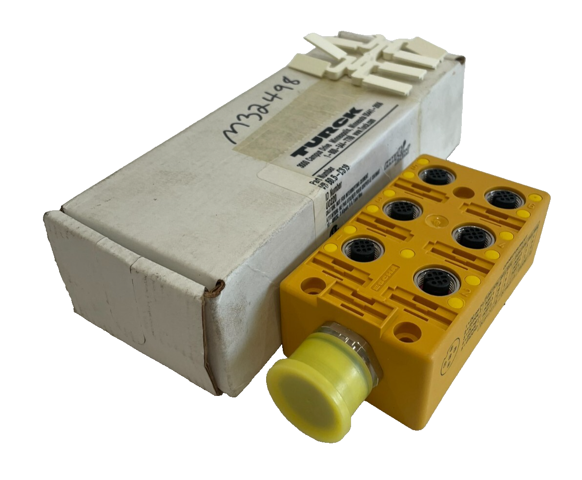 NEW TURCK VB 60.5-CS19 6 PORT JUNCTION BOX U0220 VB 605CS19 - SB ...
