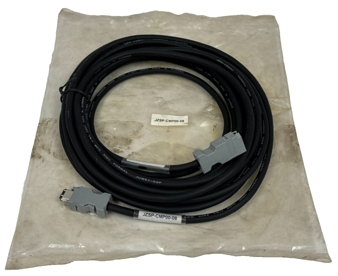 NEW YASKAWA JZSP-CMP00-08 ENCODER CABLE 8M JZSPCMP0008 - SB Industrial ...
