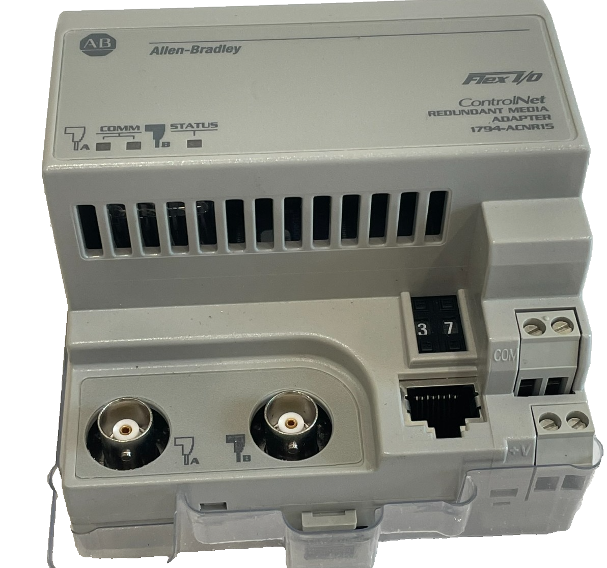 ALLEN BRADLEY 1794-ACNR15 NETWORK ADAPTER 1794ACNR15 SER. C NEW ...