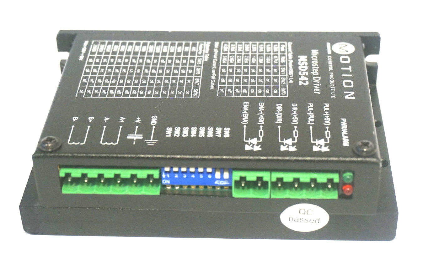 MOTION CONTROL PRODUCTS LTD MSD542 MICROSTEP DRIVER - SB Industrial ...