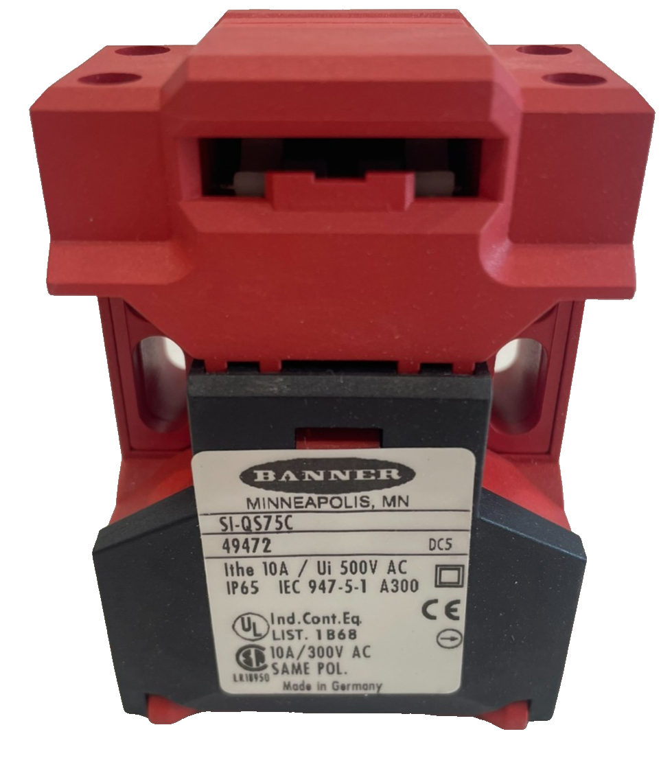 NEW BANNER SI-QS75C SAFETY INTERLOCK SWITCH SIQS75C - SB Industrial ...